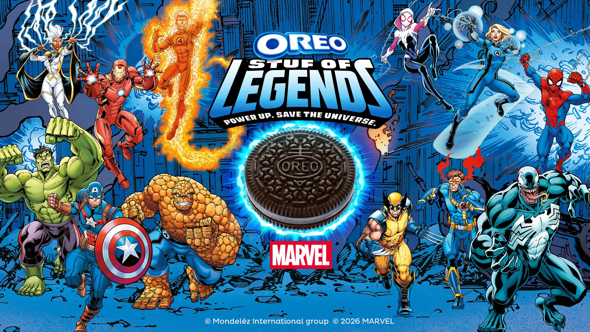 Spider-Man, Avengers and others featured on new Marvel Oreo cookies