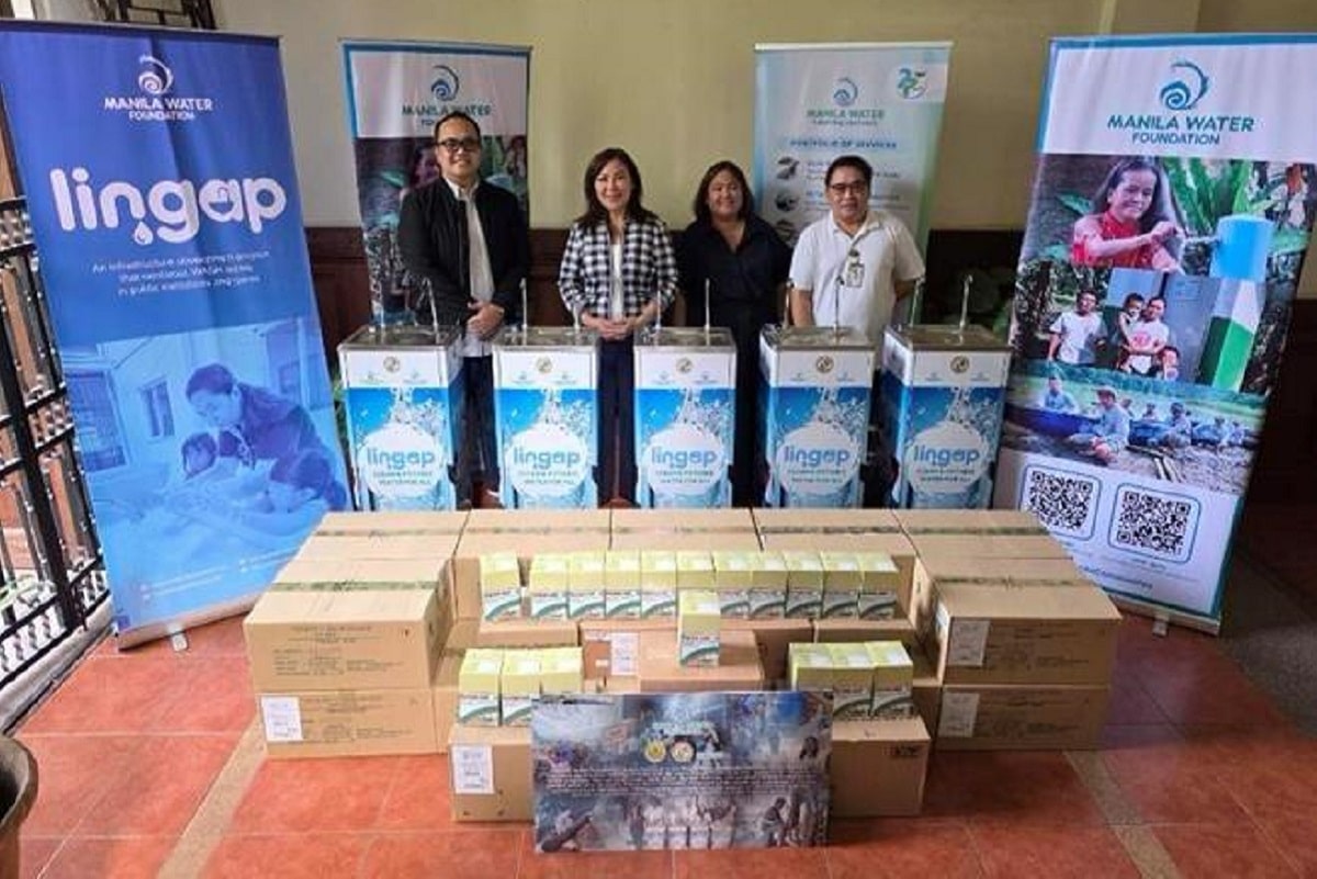 Manila Water Foundation, Pascual Laboratories donate health products to ...