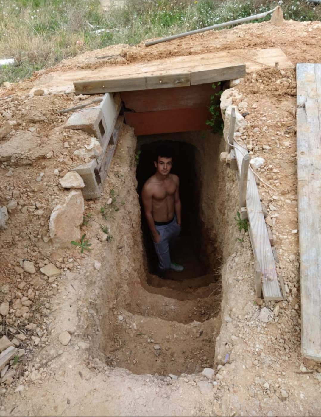 Man digs cave under family home for 10 years after a fight with parents