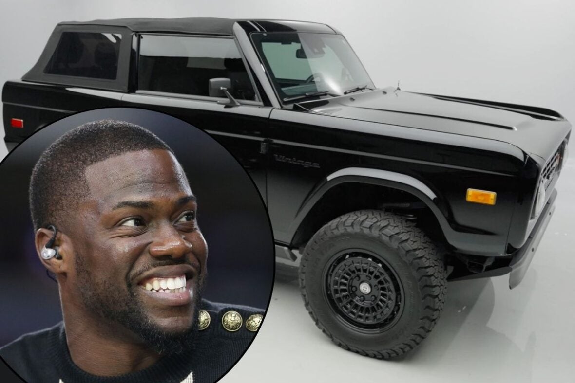 Kevin Hart’s one-off Bronco is up for auction with no reserve