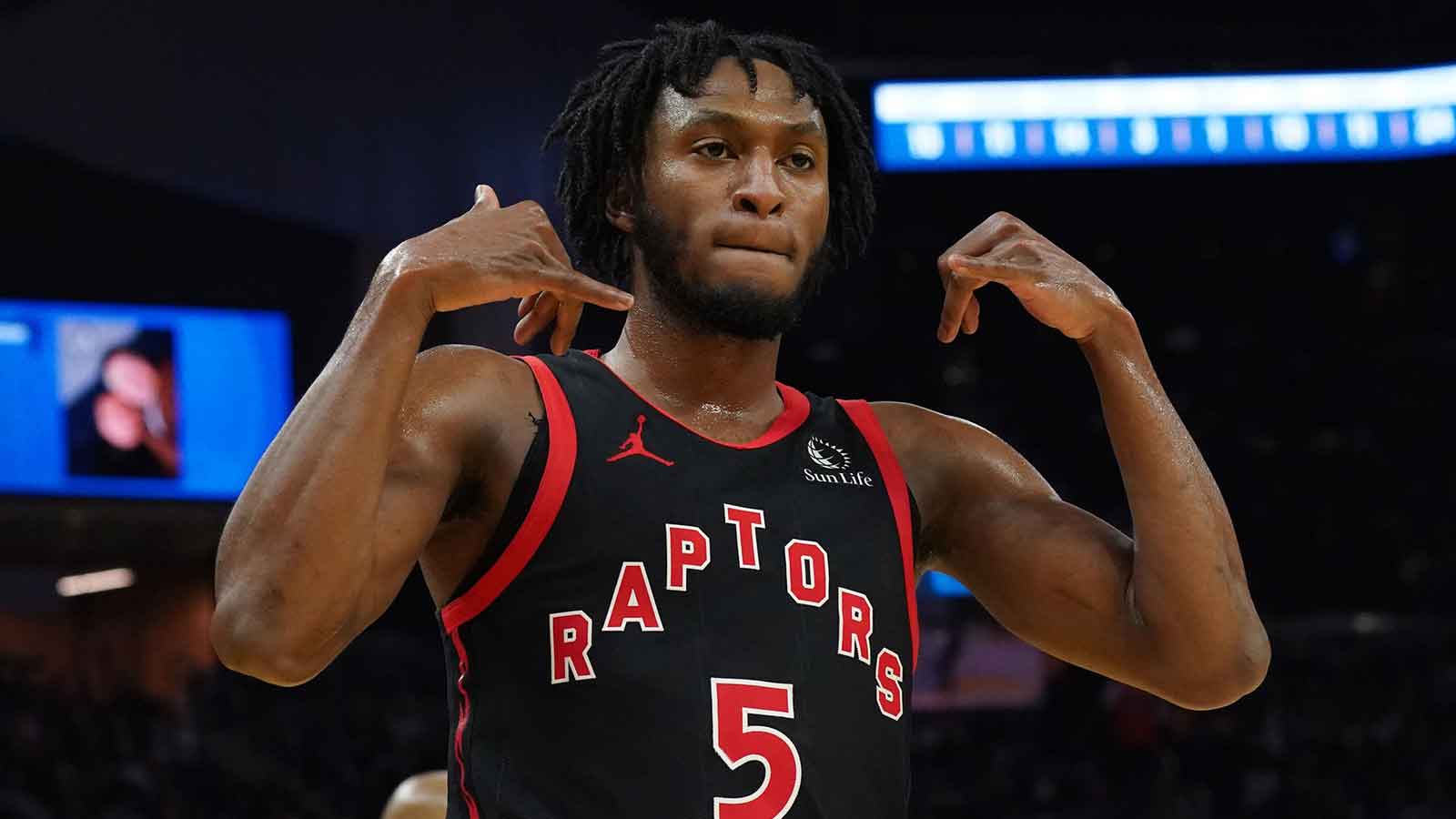 Raptors’ Immanuel Quickley enters Wilt Chamberlain territory with ...