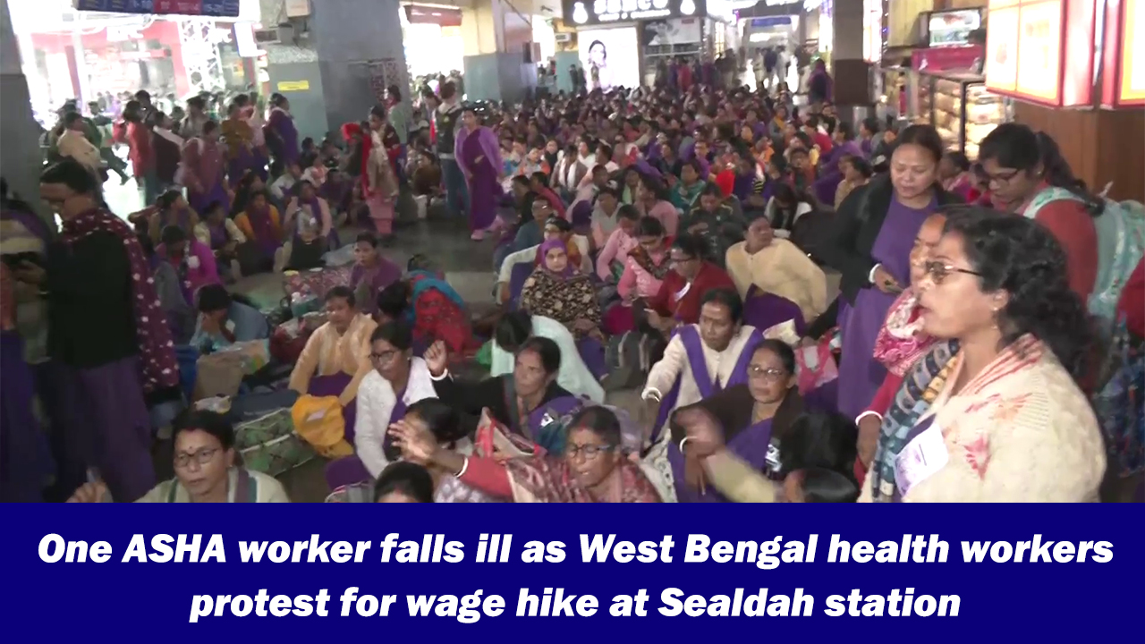 One ASHA worker falls ill as West Bengal health workers protest for ...