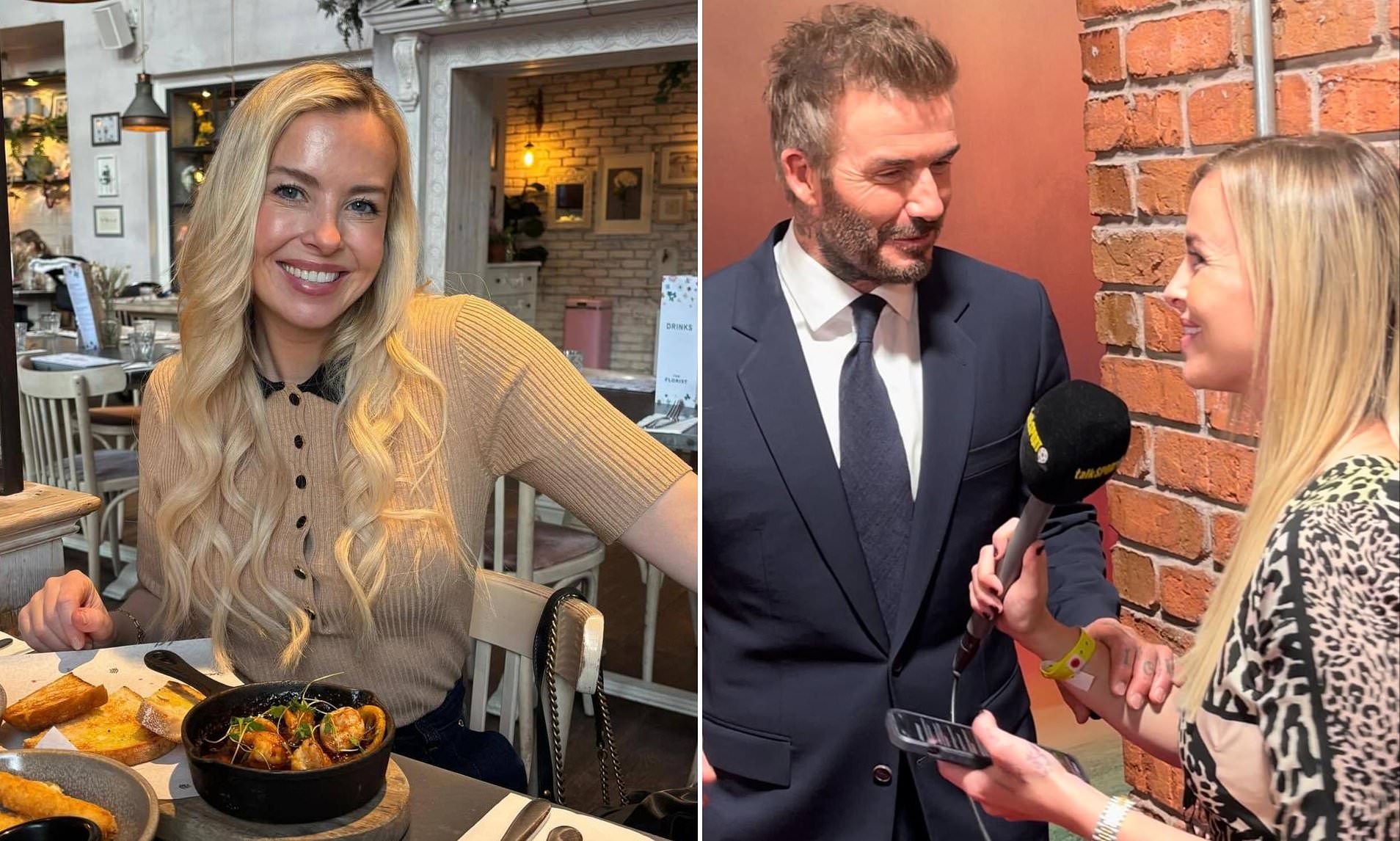 Female talkSPORT presenter apologises for 'objectifying' David Beckham ...