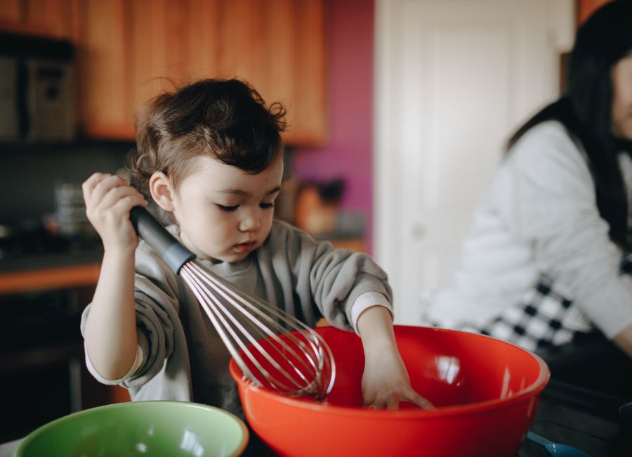 I’m a terrible cook – but my toddler loved these simple muffins