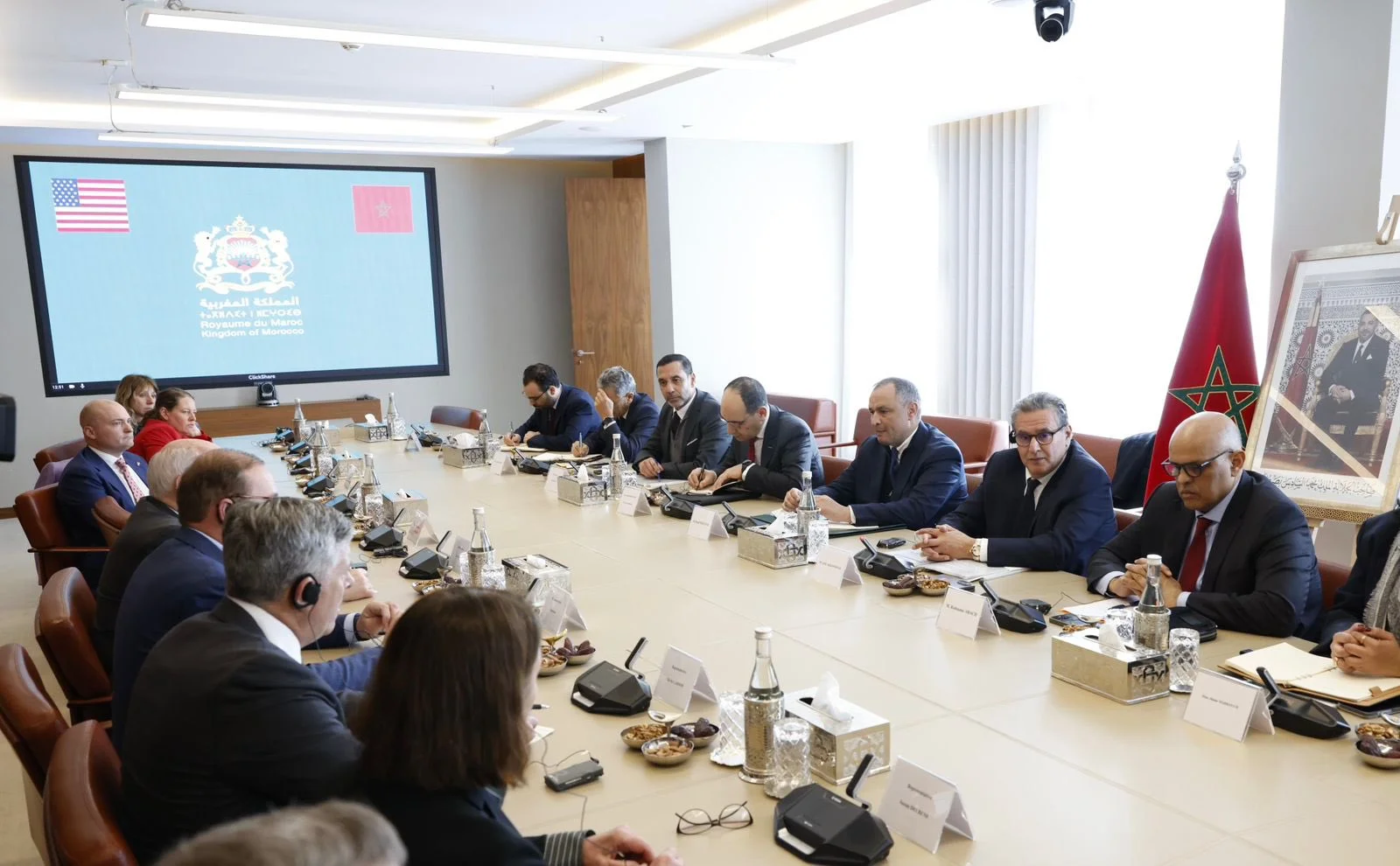 Akhannouch holds talks with US delegation, led by Congressman Jason Smith