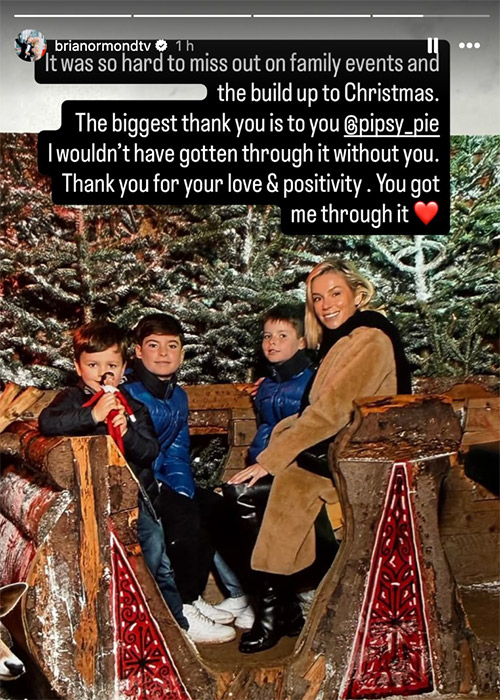 Pippa O'Connor's husband Brian 'wouldn't have gotten through' health ...