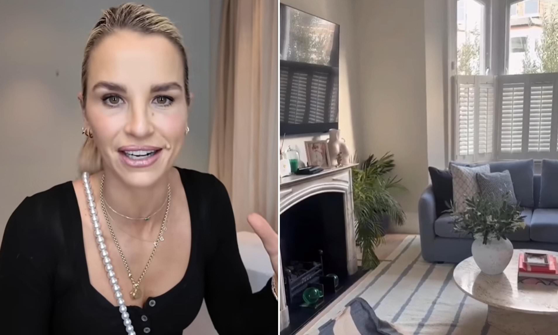 Vogue Williams gives a sneak peek at her London rental property ...