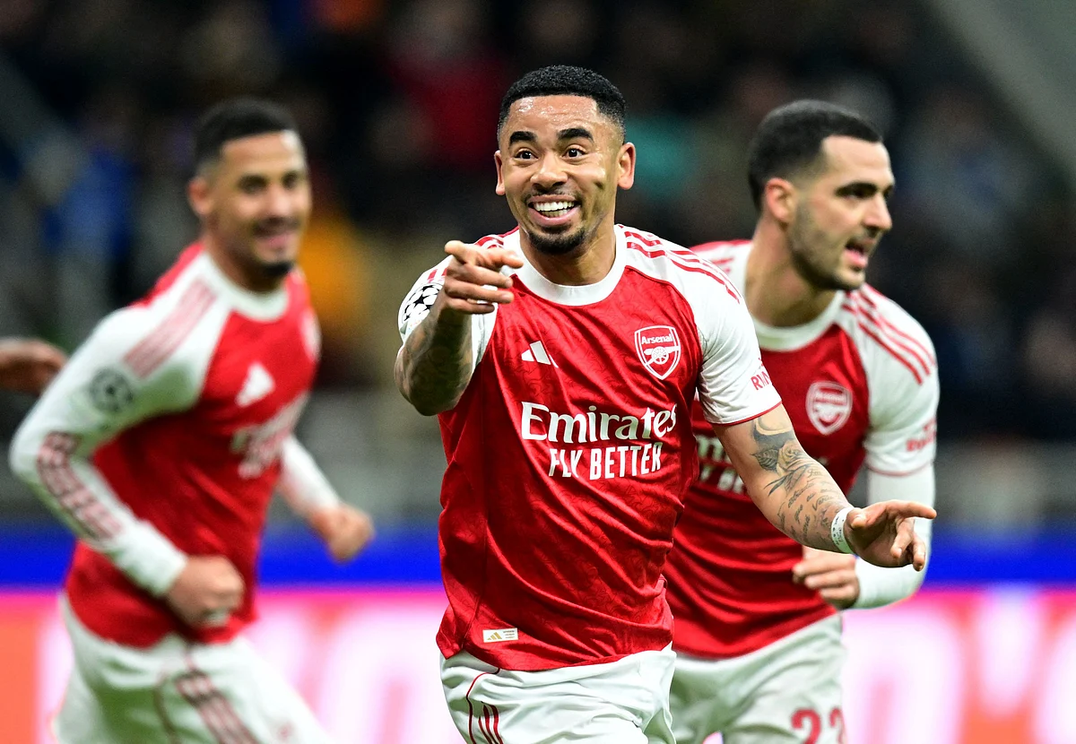 Jesus in dreamland after double in Arsenal's win against Inter