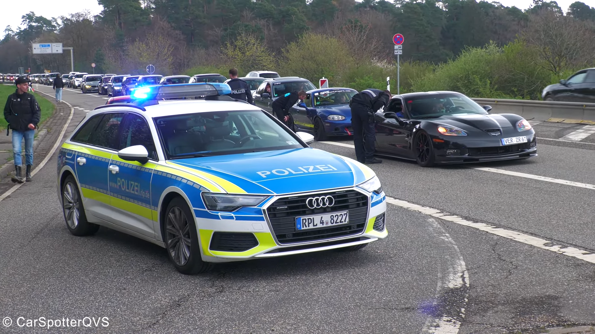 Watch these cars go crazy in public then police step in