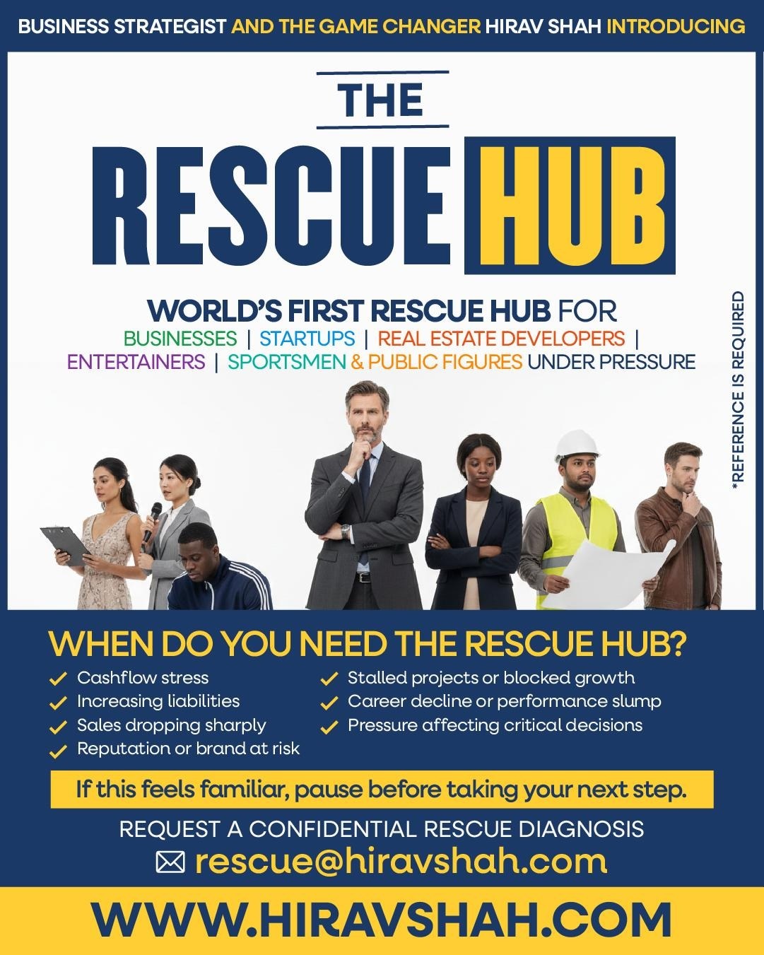 Business strategist Hirav Shah launches the world’s first RESCUE HUB ...