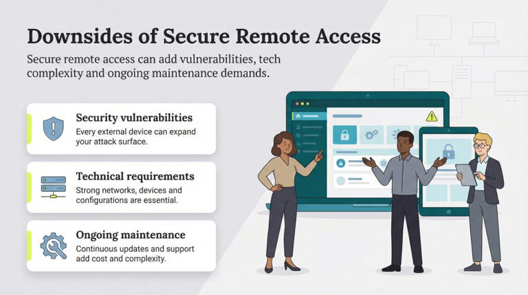 What is secure remote access?