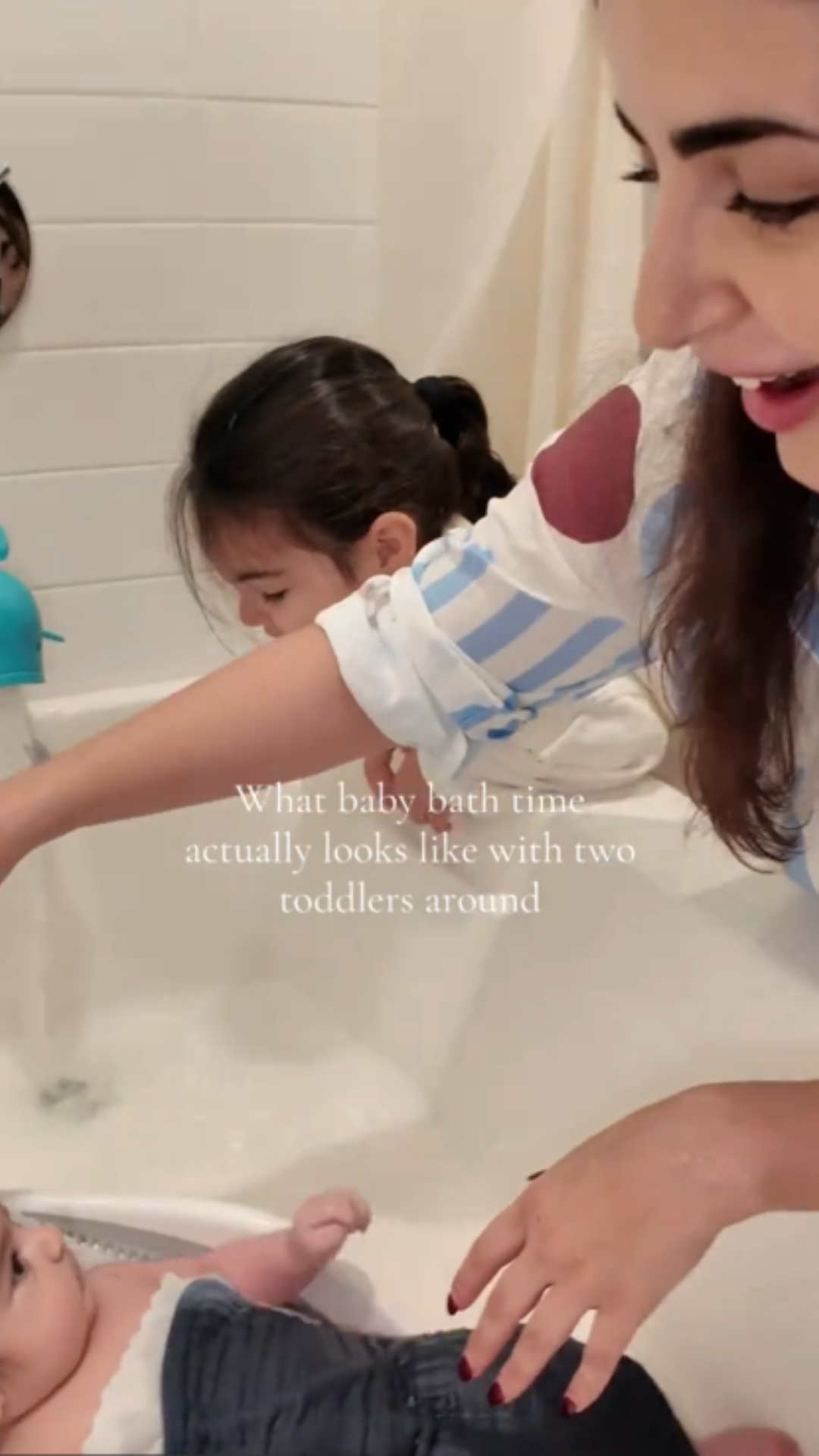 Why bath time always turns into an adventure with toddlers