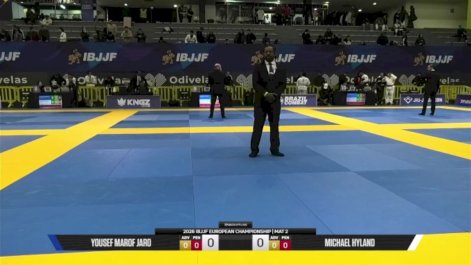 Michael Hyland vs Yousef Marof Jaro 2026 European Jiu-Jitsu IBJJF ...