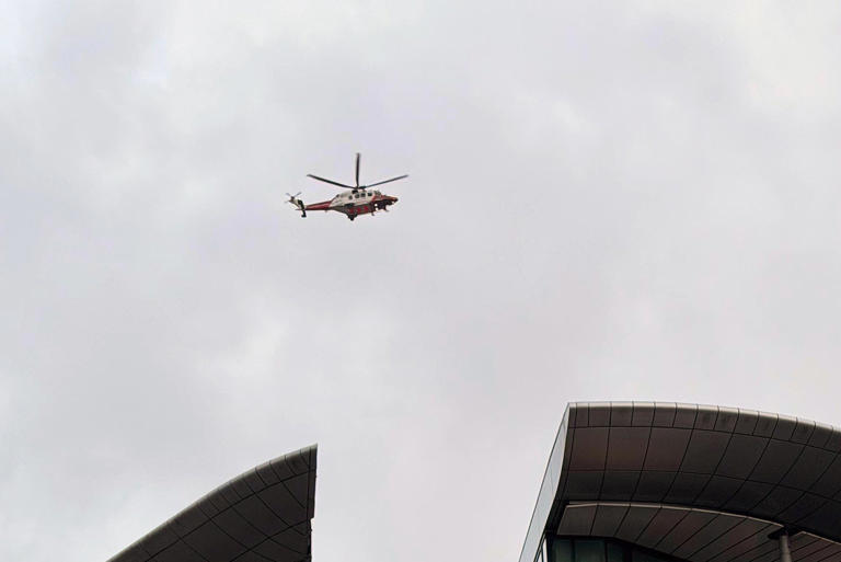 HM Coastguard and PSNI in search operation at Ormeau Bridge in Belfast