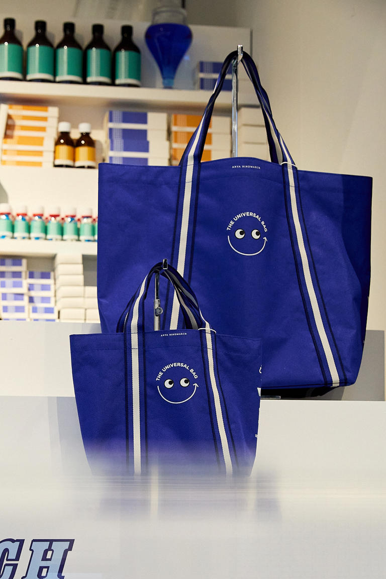 Anya Hindmarch's universal bag is now at Boots