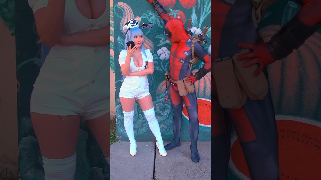 That is what you call... negative rizz #deadpool #anime #cosplay