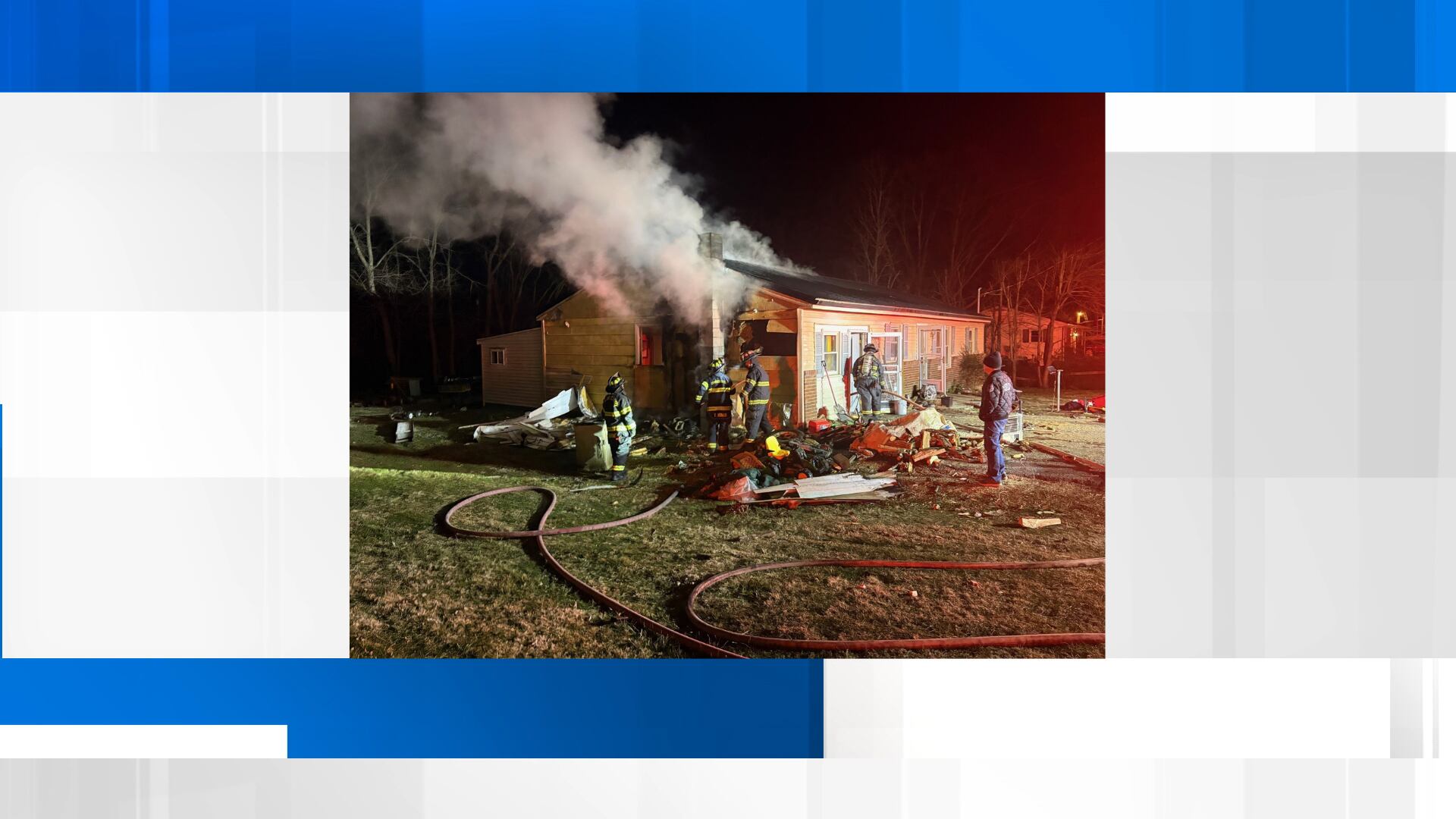 Crews respond to Taylor County house fire