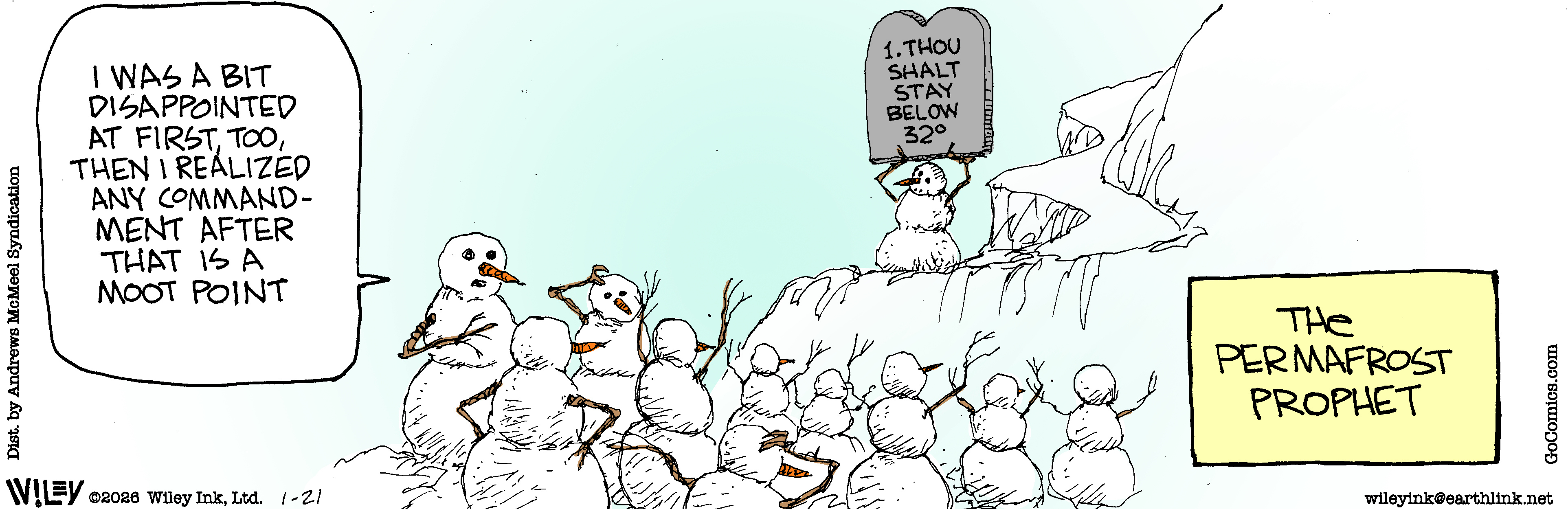 Non sequitur by Wiley Miller