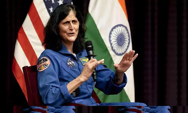 Humans arguing seems 'silly' when you look at Earth from space: Sunita ...