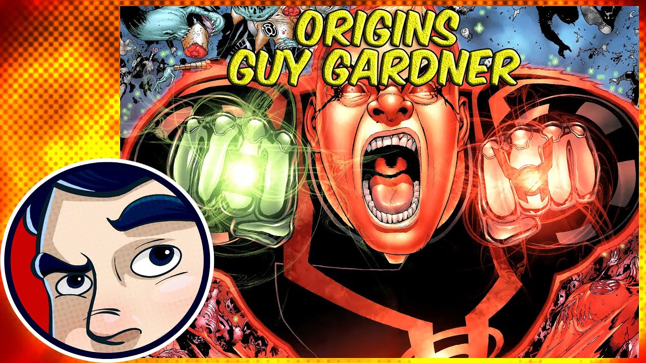 Guy Gardner green and red lantern origins