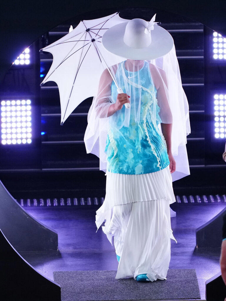 Naomi Osaka Turns Centre Court Into a Runway Moment In Robert Wun