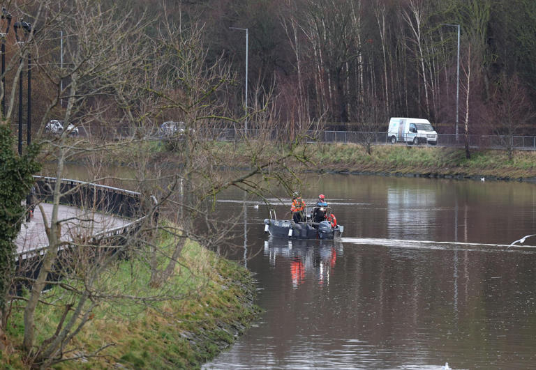 Pictures: Search operation ongoing along River Lagan this morning in ...
