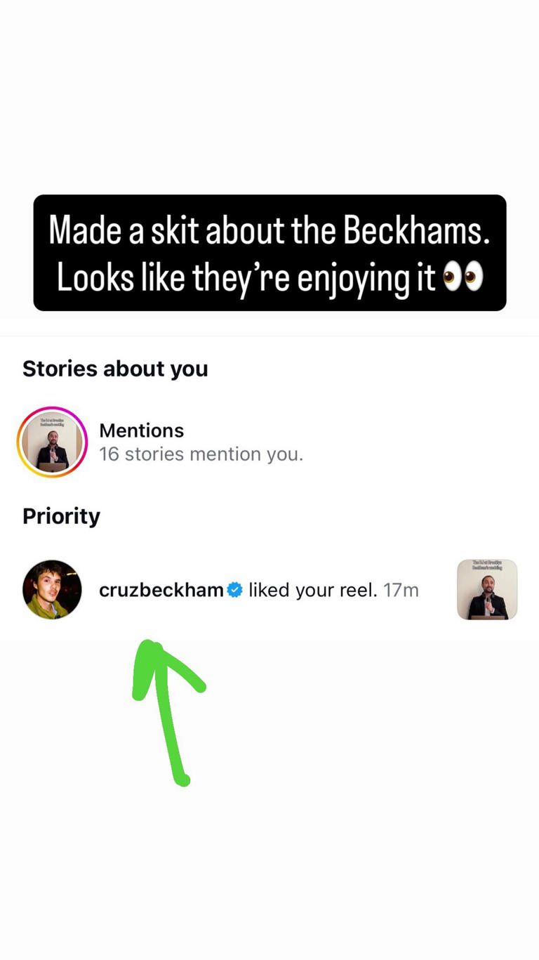 Cruz Beckham comments on Victoria's wedding dance