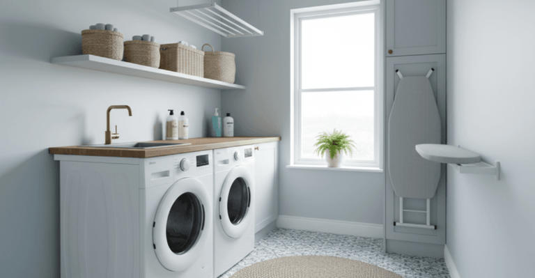 Before you remodel, try these 9 small laundry room upgrades