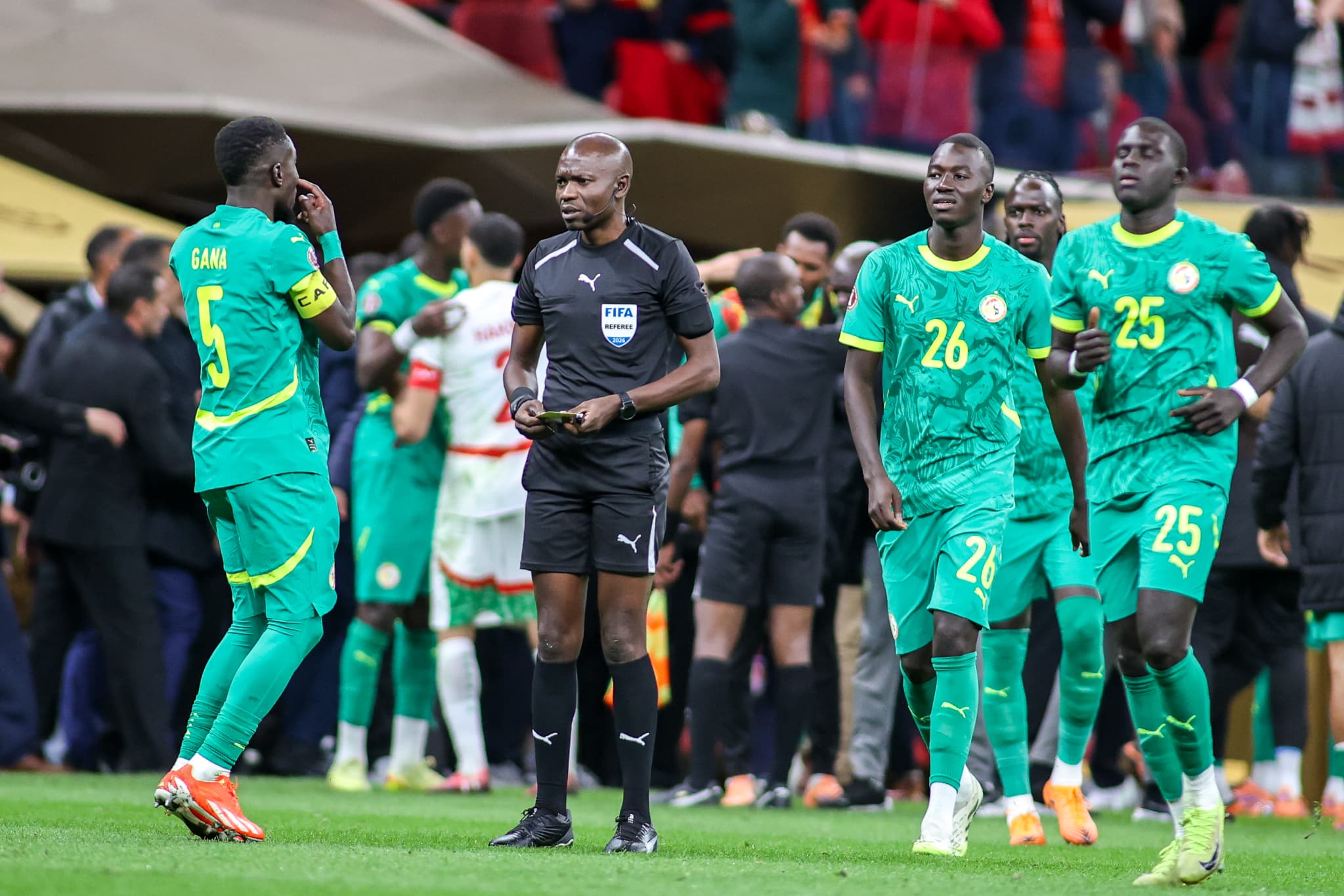 CAN 2025: la Fédération congolaise de foot félicite l'arbitre de la ...