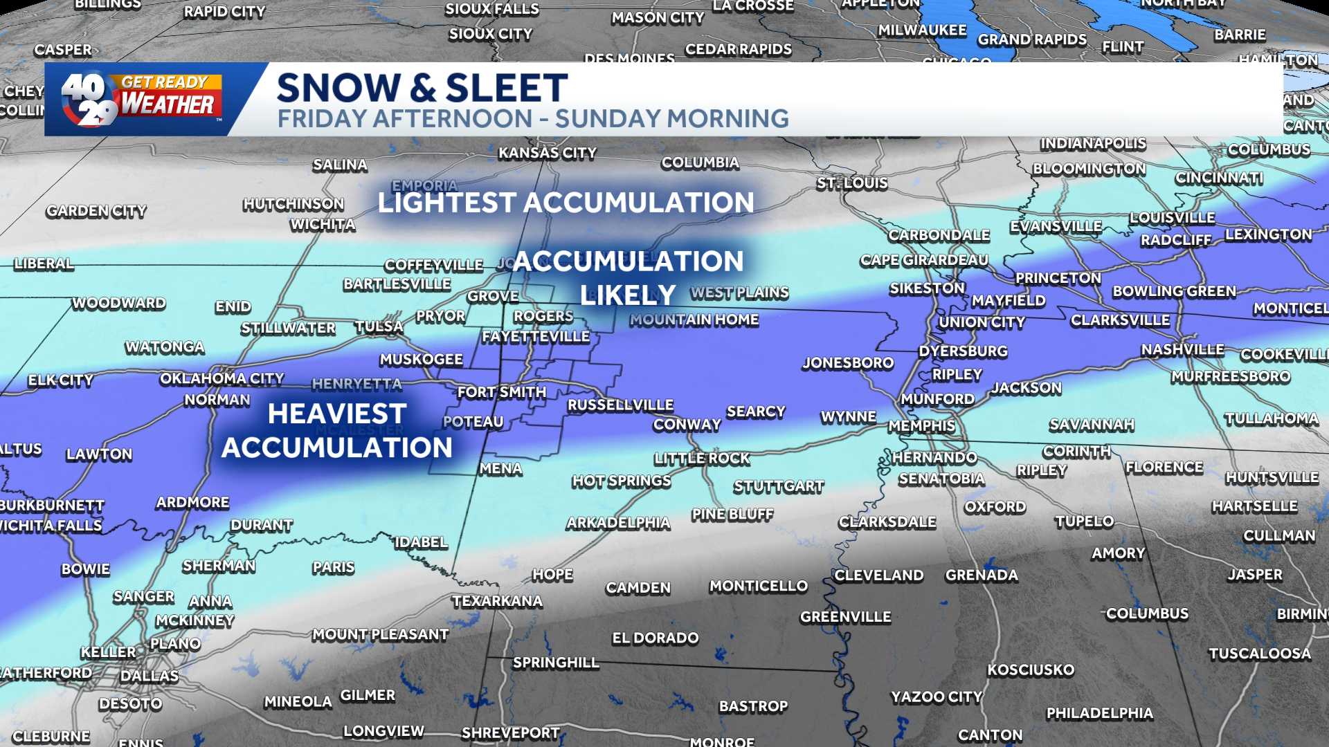 Arctic air and snow looking likely this weekend