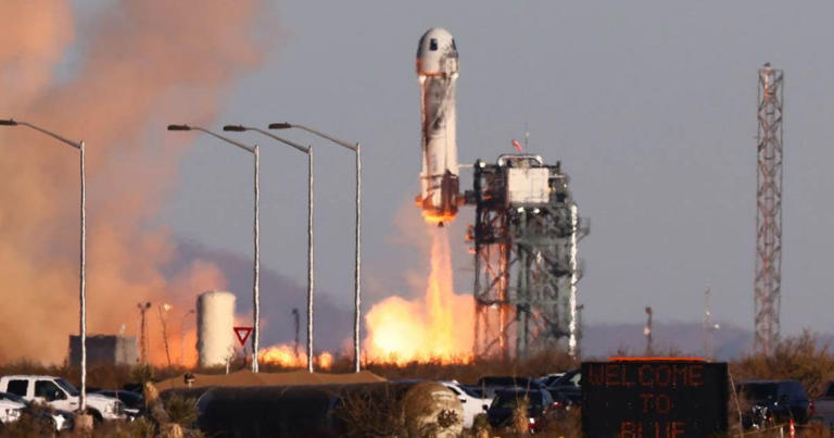 Blue Origin schedules 38th New Shepard flight; to launch six people to ...