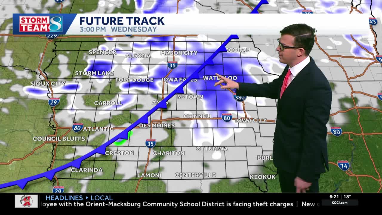 Iowa weather: Gusty winds return today with snow showers before our ...