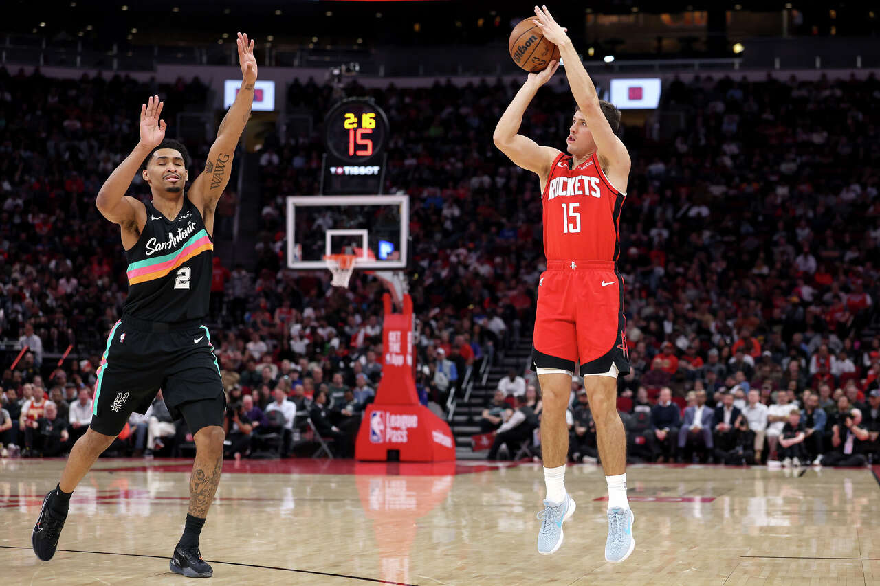The Rockets need Reed Sheppard's shooting now more than ever, and he ...