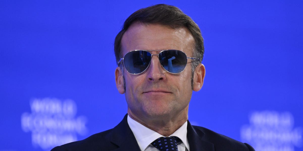 Emmanuel Macron had a good reason for wearing sunglasses. But did he ...