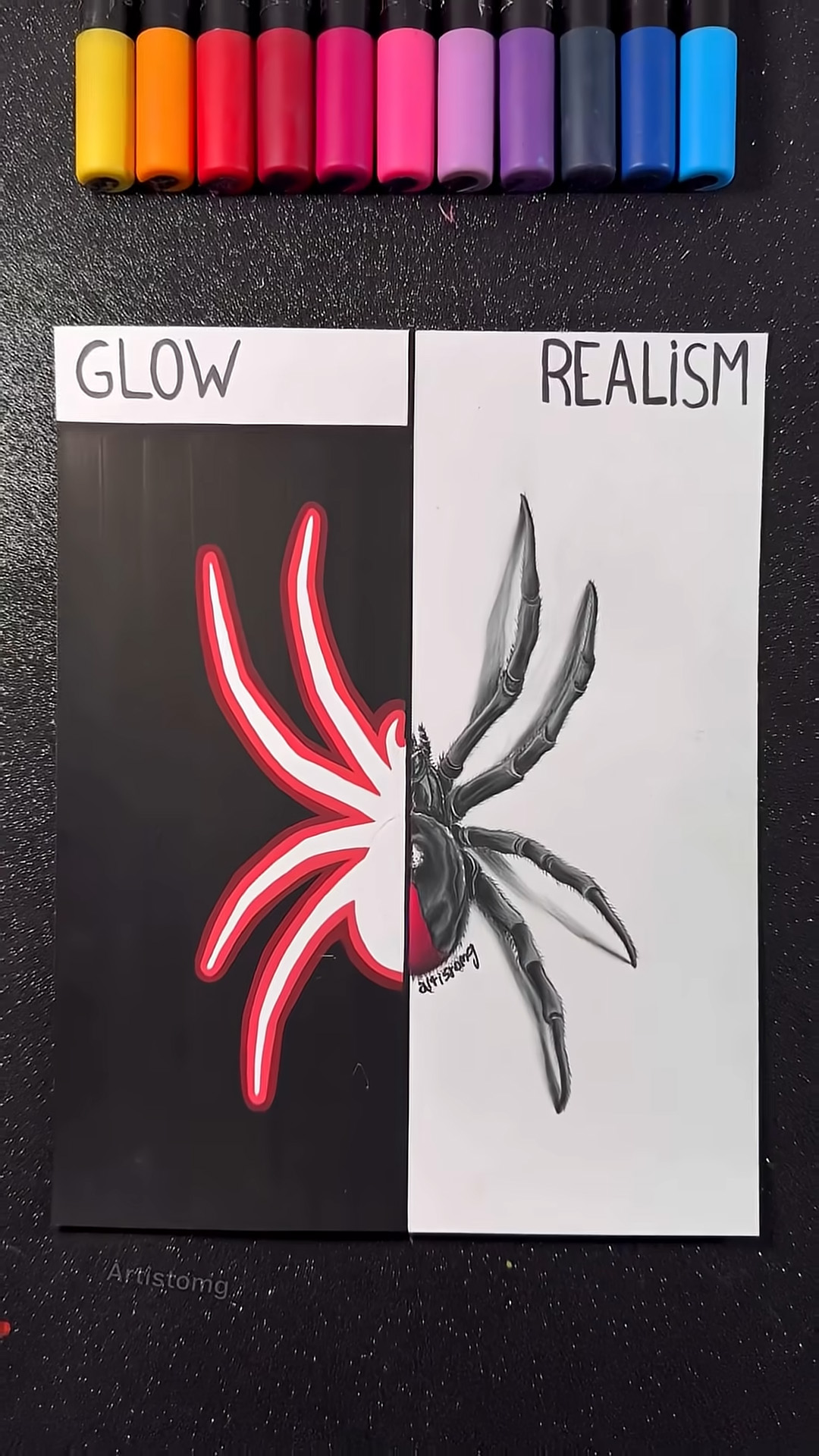 Creative spider art styles for Halloween inspiration