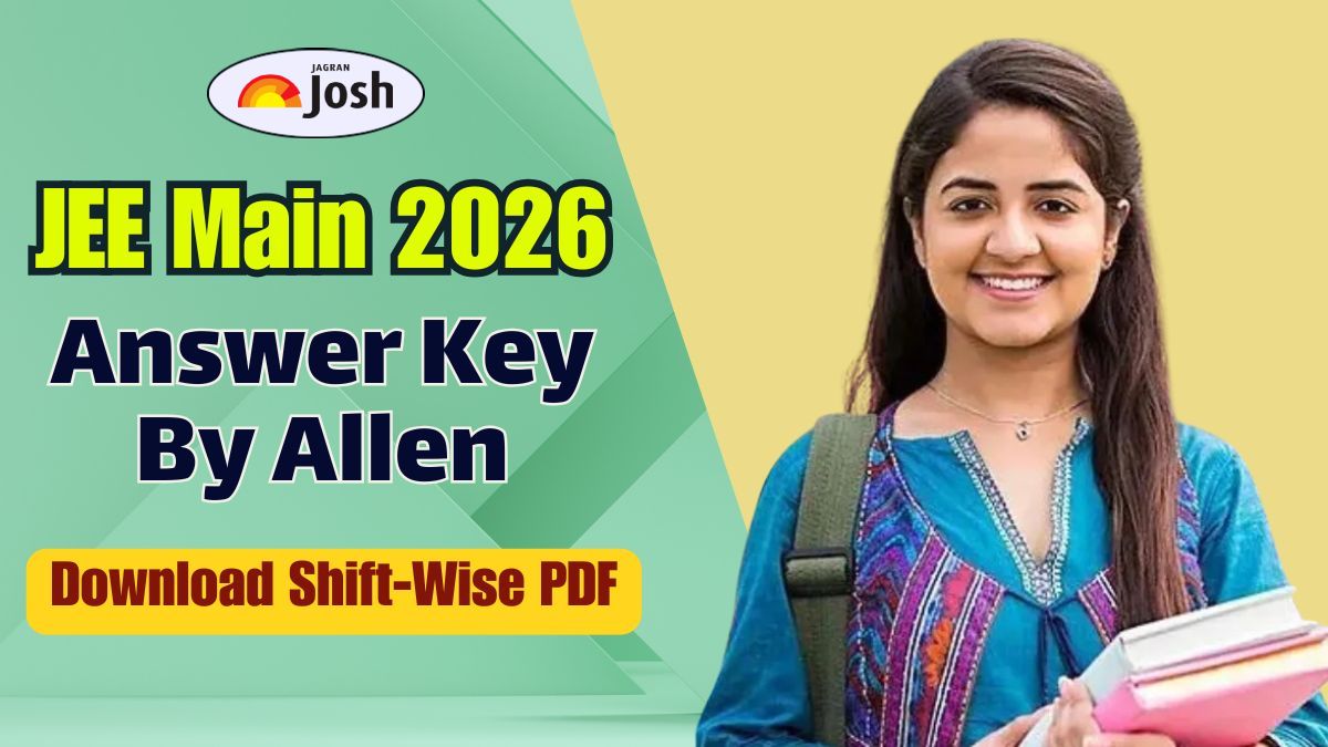 JEE Main 2026 answer key by Allen (January 22): Download shift 1, 2 ...