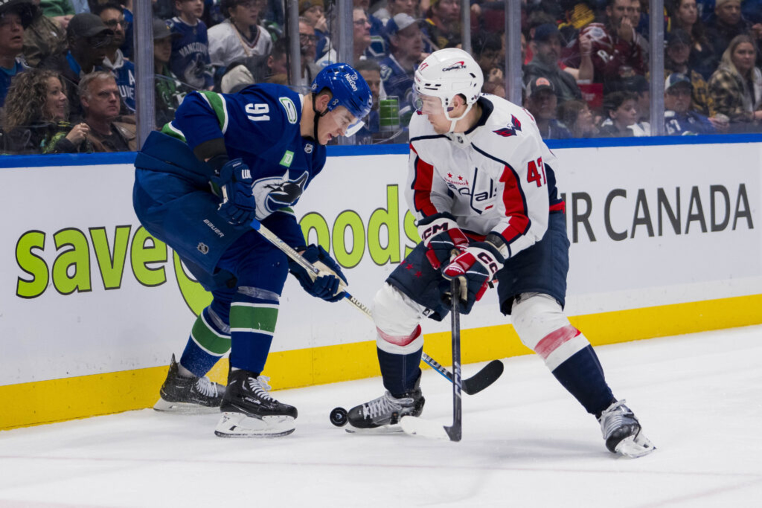 NHL predictions: January 21st, Washington Capitals at Vancouver Canucks