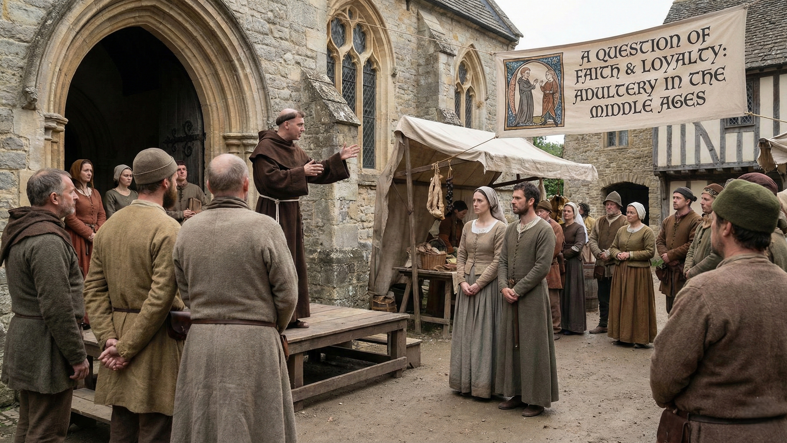 She didn’t “sneak around” easily — medieval women were never alone