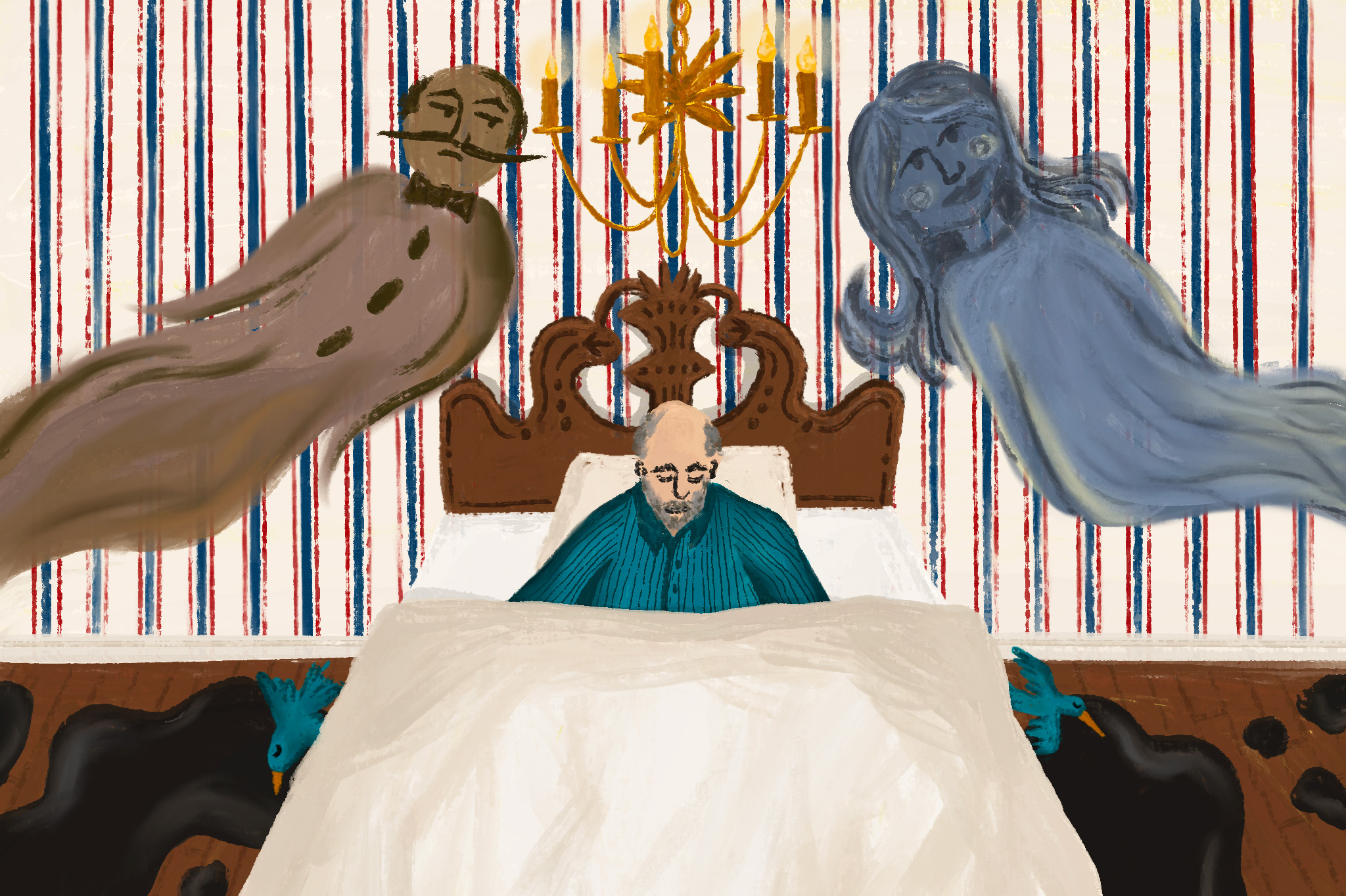 George Saunders returns to a world full of ghosts