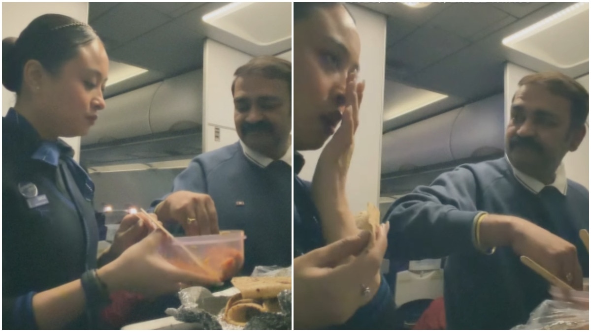 IndiGo air hostess's mid-air meal with stranger restores faith in ...
