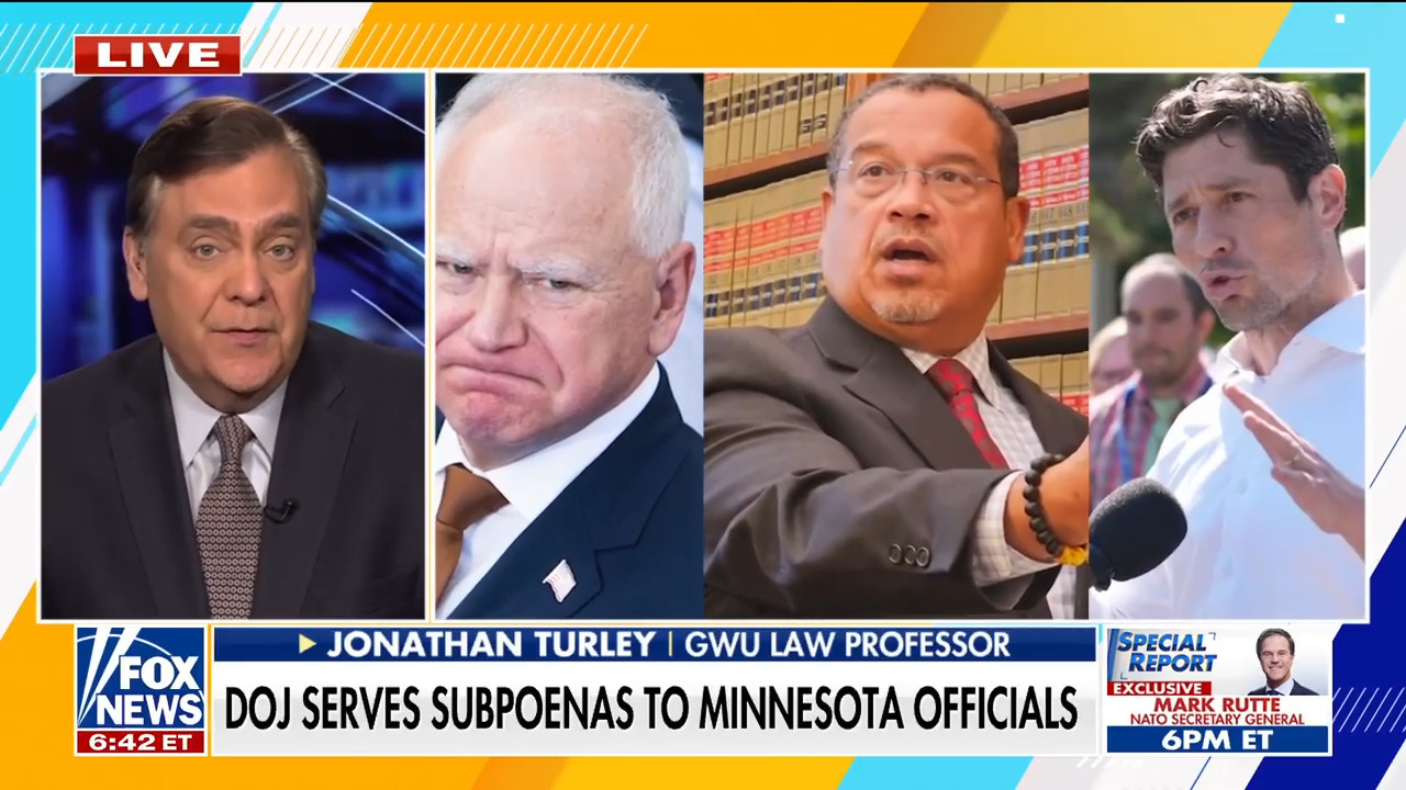 Jonathan Turley accuses Minnesota leaders of 'pandering to the mob ...