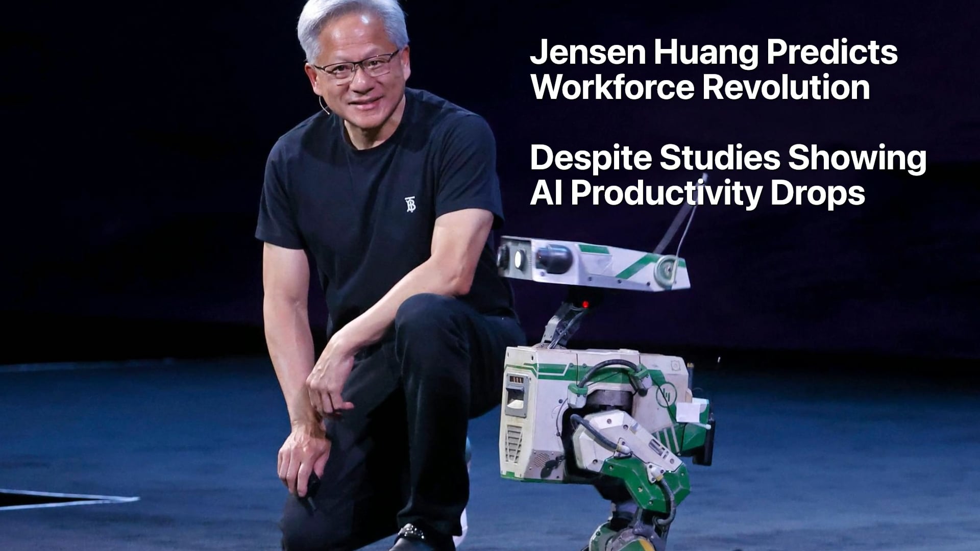Jensen Huang predicts workforce revolution despite studies showing AI ...