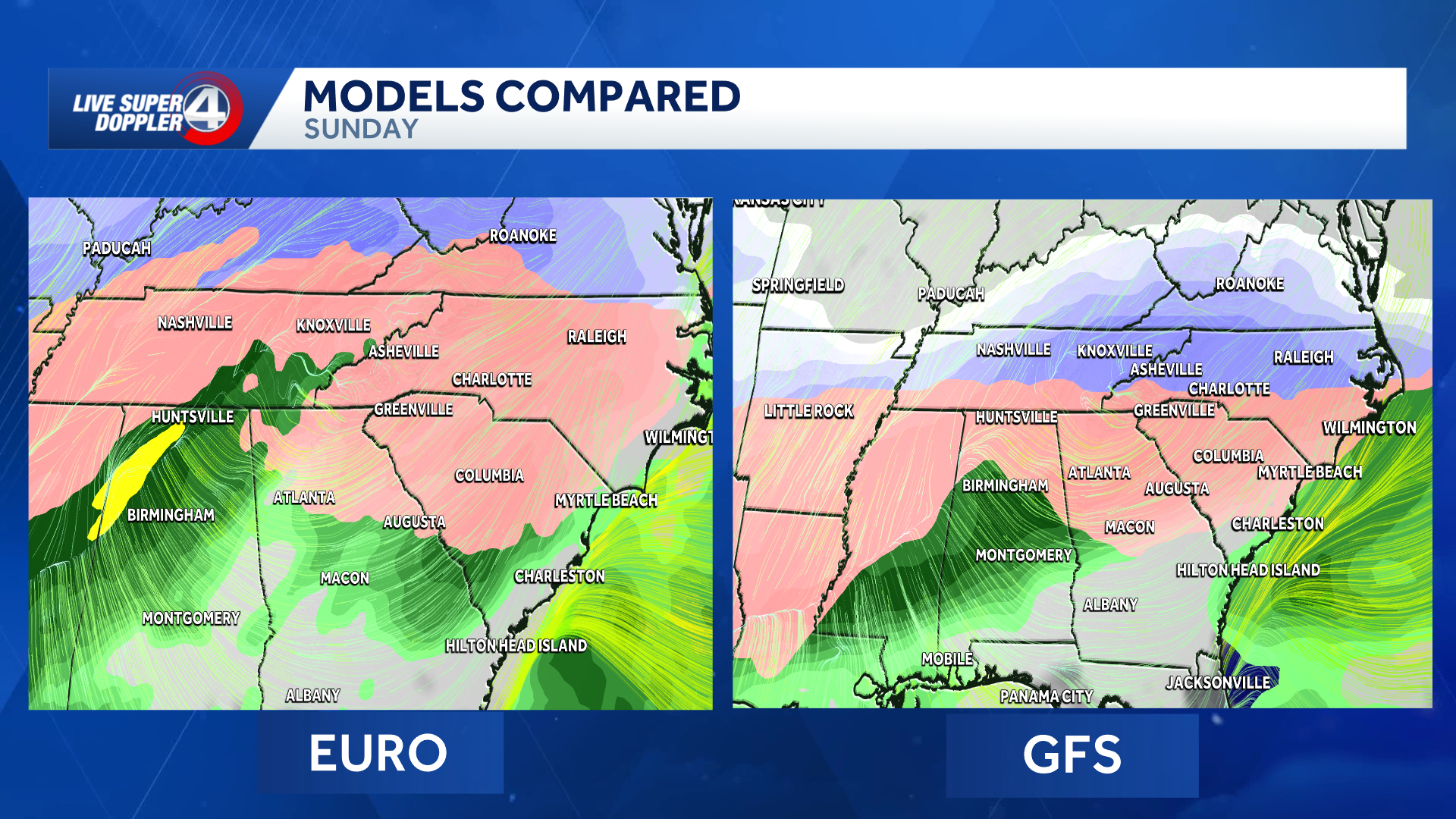 Winter storm to impact Carolinas this weekend: Here's the latest on ...