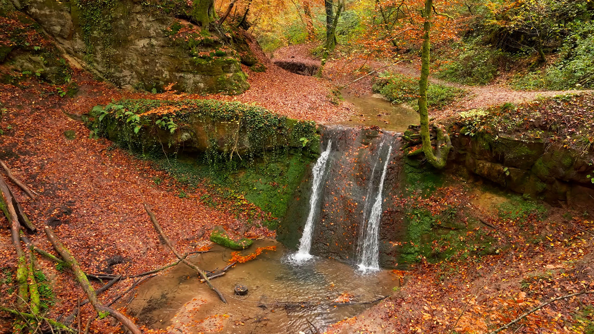 What makes Sirzenicher Waterfall so special?