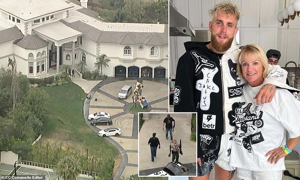 Inside FBI raid on Jake Paul's $8M Calabasas mansion