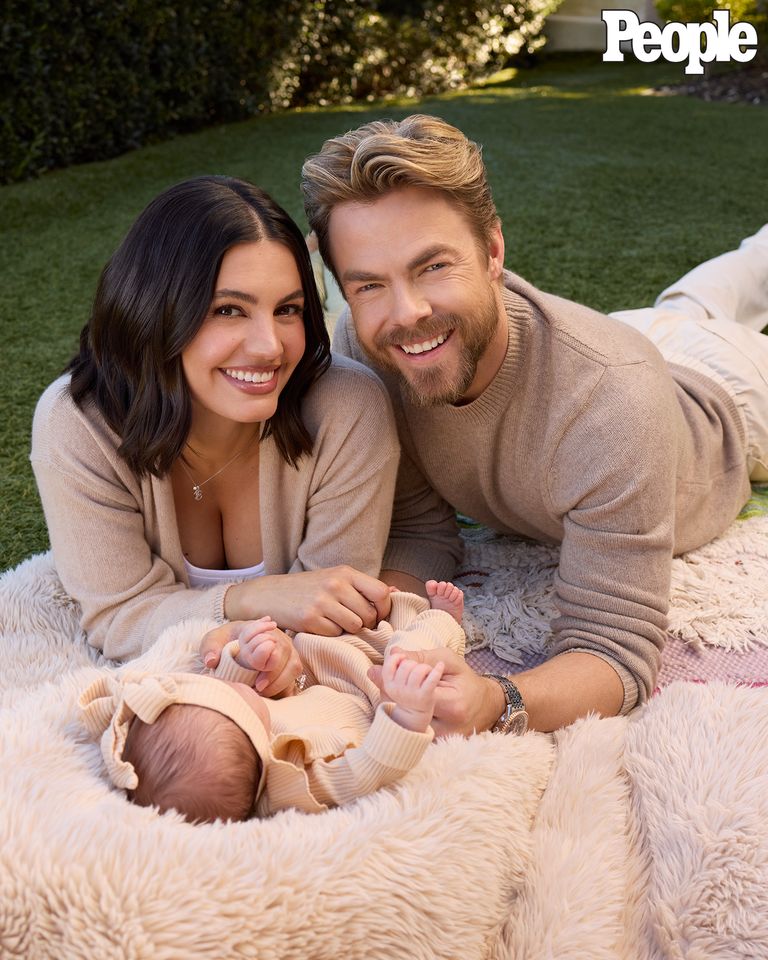 Derek Hough reveals the first thing wife Hayley asked doctors after her ...
