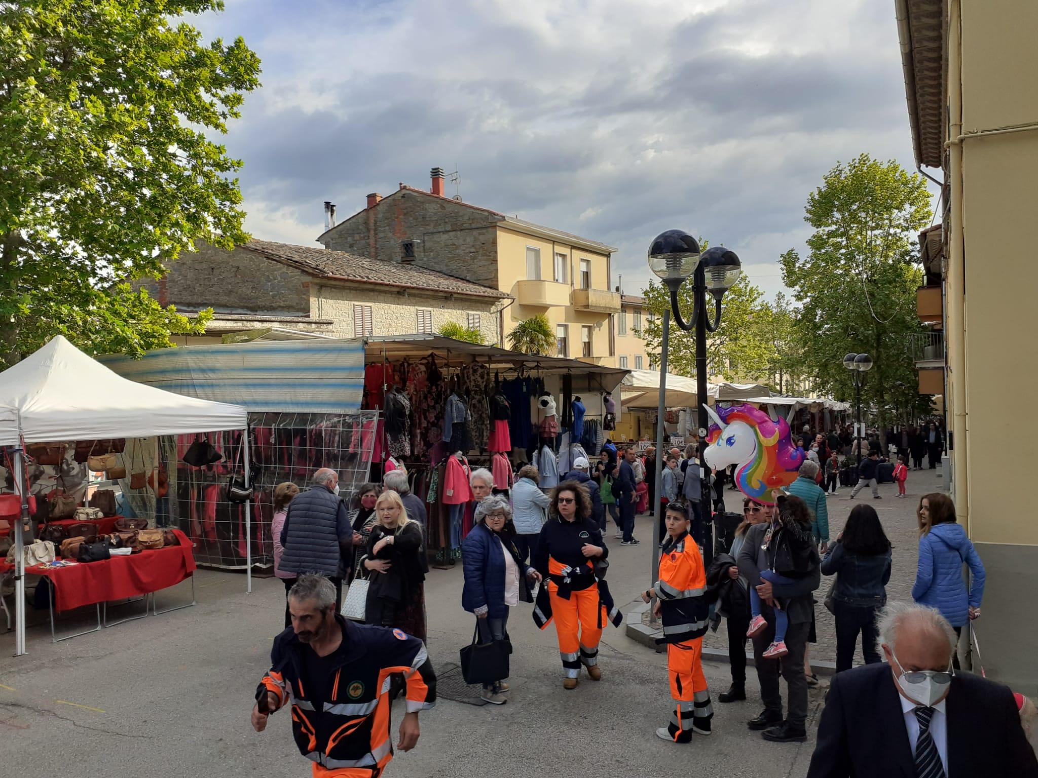 “Il mercato del Forte” torna a far tappa a Montevarchi