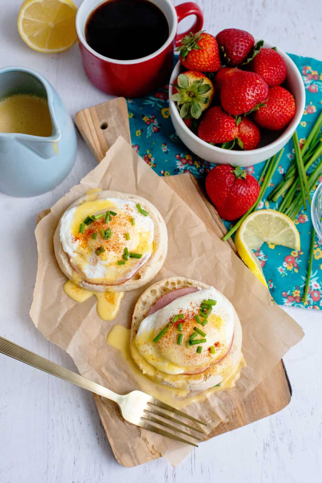 Easy, elegant, perfect: Eggs Benedict!