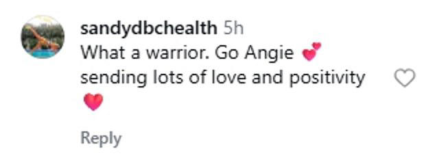 Angie Best reveals she has started chemotherapy for colon cancer in ...