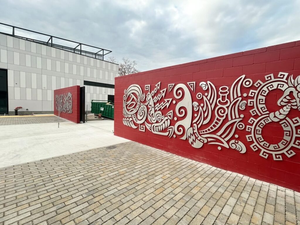 Aztec mural designed to protect San Jose firefighters